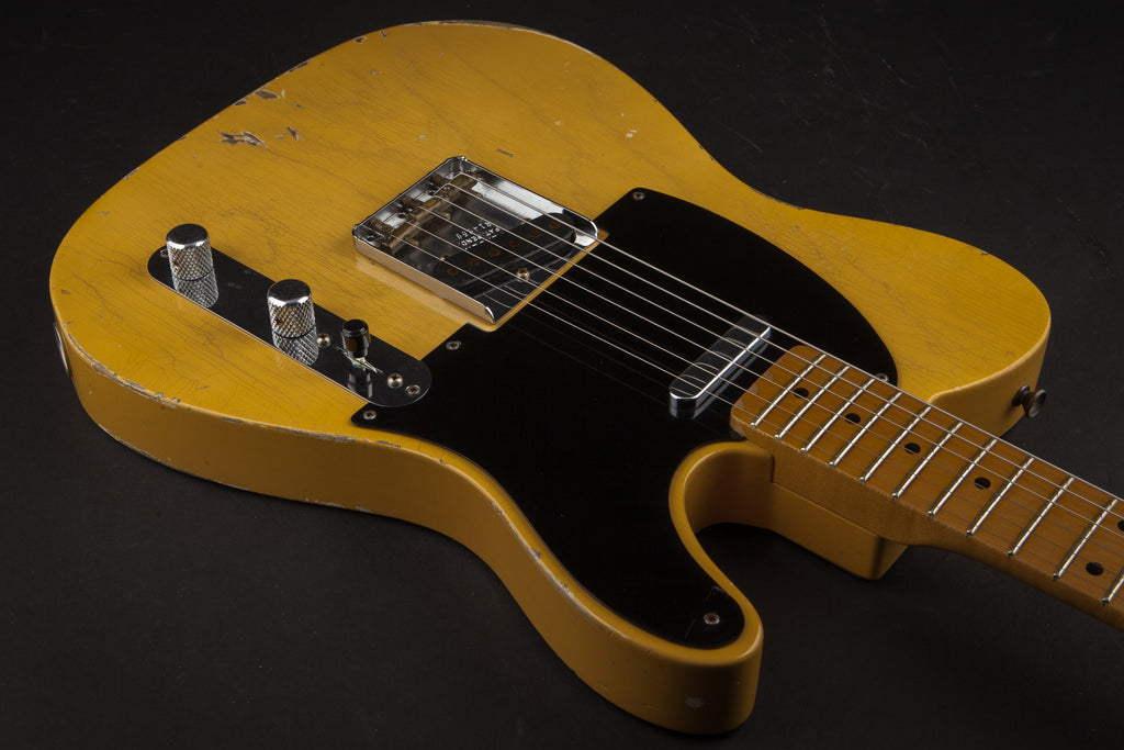 Fender: Telecaster 50's Aged Blonde Relic #R14959 – World Guitars