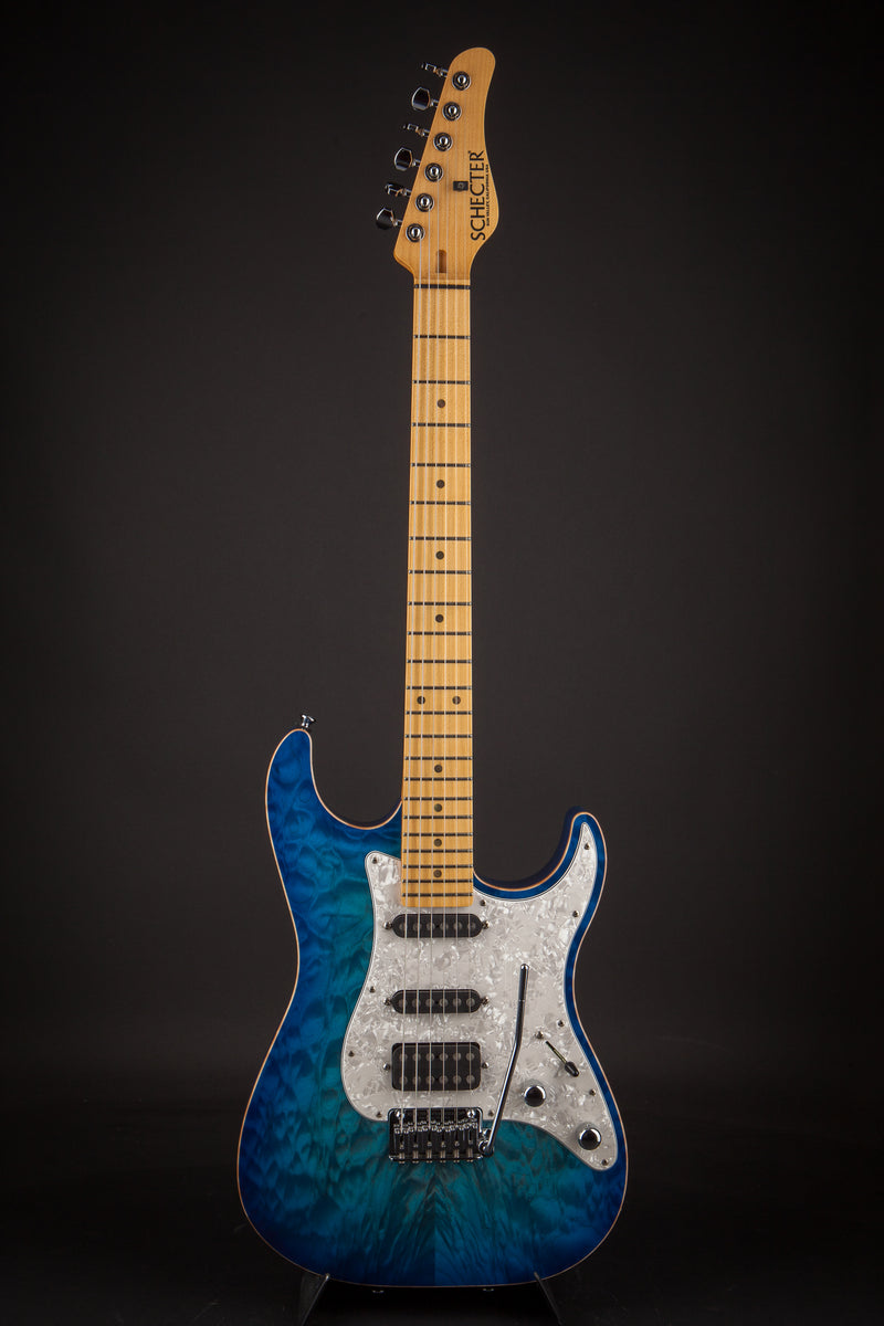 Schecter Custom Shop: Sunset Custom Trans Sky Blue #14 06007 – World ...
