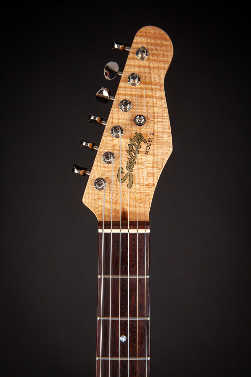 Smitty Guitars: Model 2 with Flame Maple Neck & One Piece Mahogany Bac ...