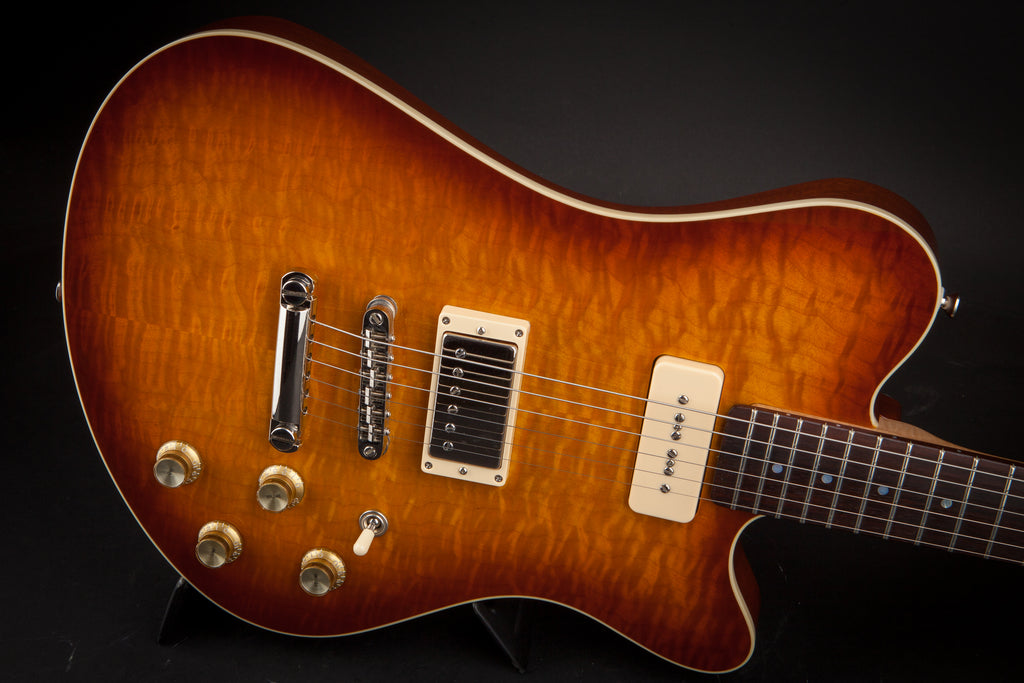 Smitty Guitars: Model 2 with Flame Maple Neck & One Piece Mahogany Bac ...