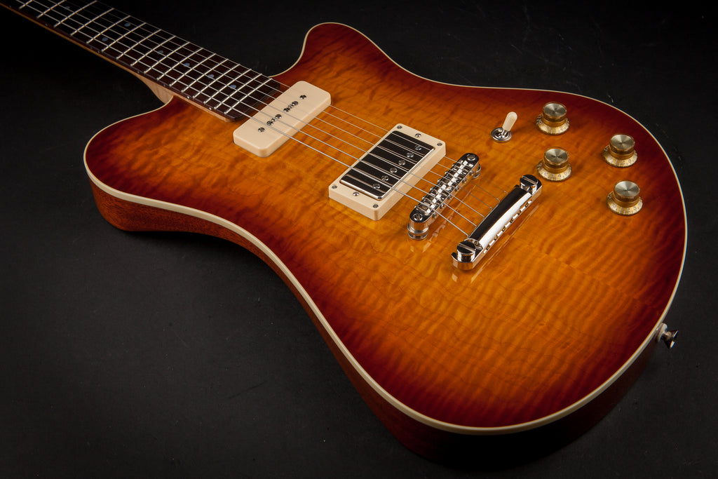 Smitty Guitars: Model 2 with Flame Maple Neck & One Piece Mahogany Bac ...