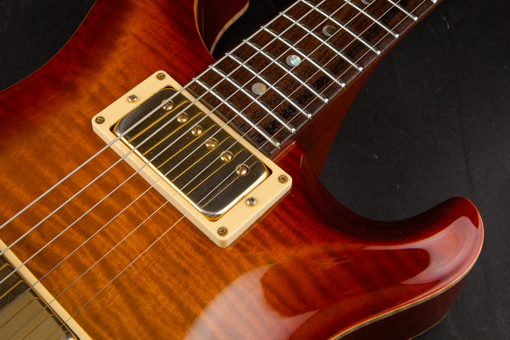 PRS Guitars: McCarty Archtop II Dark Cherry Sunburst 4" Body #836434 ...