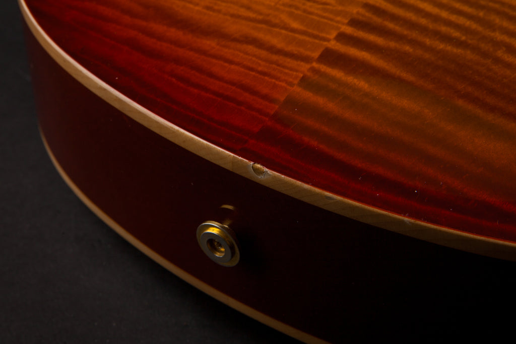 PRS Guitars: McCarty Archtop II Dark Cherry Sunburst 4" Body #836434 ...