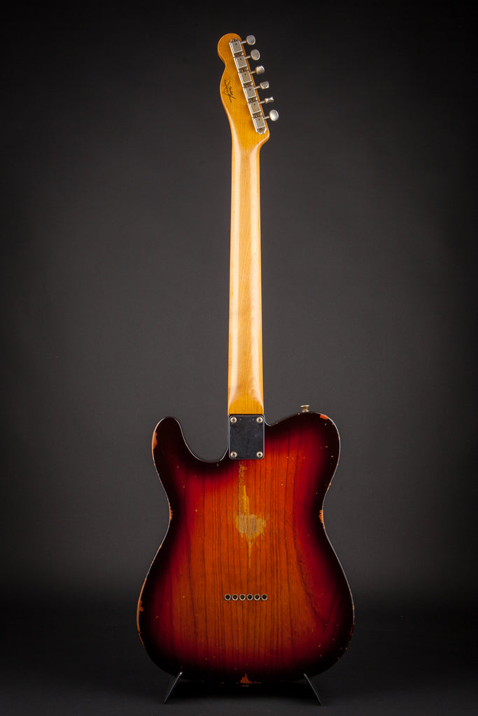 Fender Custom Shop: '56 Telecaster Relic Chocolate 3 Tone Sunburst #R1 ...