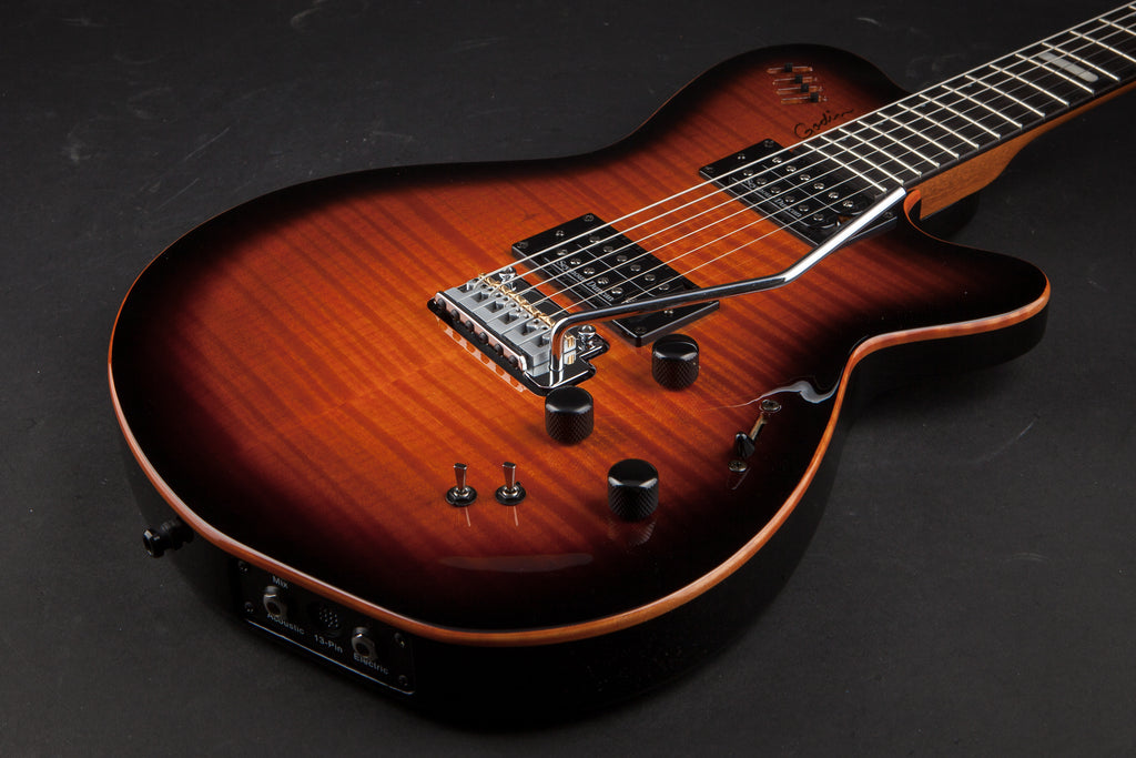 Godin Guitars LGXT Cognac Burst – World Guitars