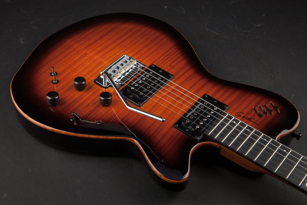 Godin Guitars LGXT Cognac Burst – World Guitars