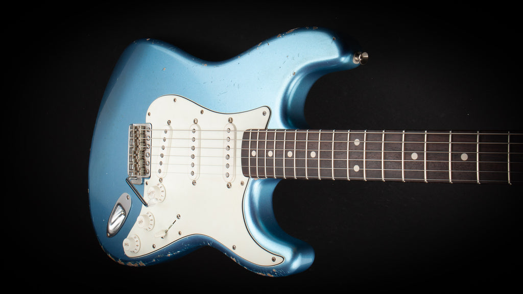 Smitty Guitars 60's Classic S Ice Blue Metallic with Mastergrade Roast ...