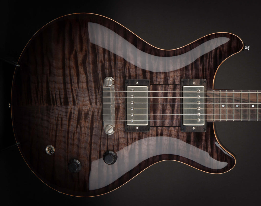 Patrick James Eggle Macon Carved Top Twin Charcoal #12744 – World Guitars