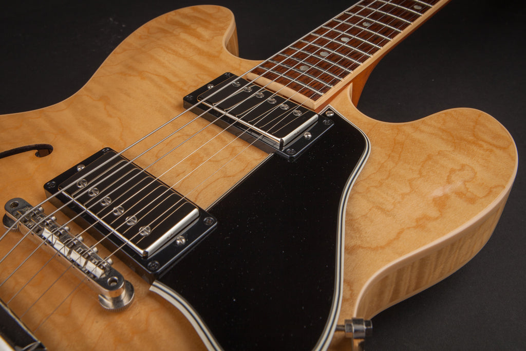 Gibson Custom : ES-335 Dot Figured Natural #01079728 – World Guitars